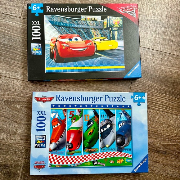 Ravensburger | Toys | Ravensburger Kids Puzzle Disney Cars 3 And Planes ...